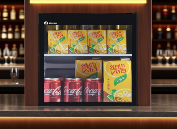 3-Layer Bar Glass Door Fridge: The Smart Choice for Modern Cooling ...