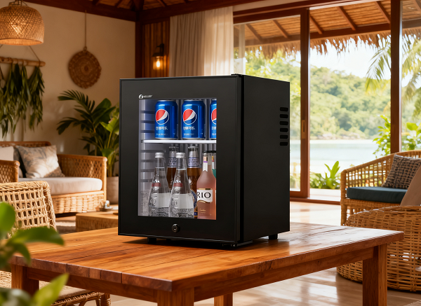 Enhance Brand Image with Elegant Glass Door Fridge Designs - Wellway