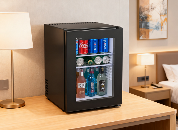 Smart Hotel Design Starts with a Compact Glass Door Fridge - Wellway